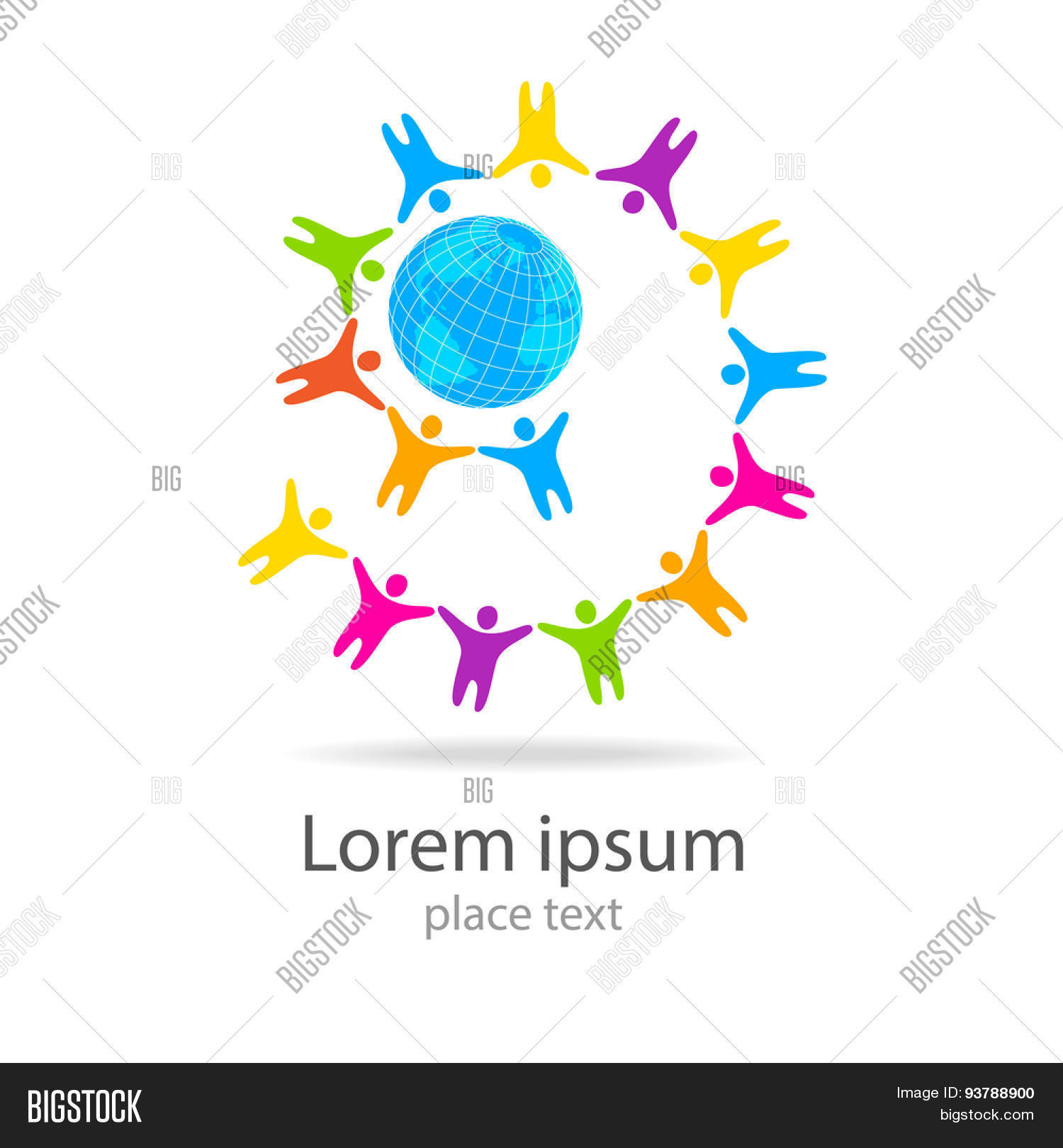 Earth Globe People Vector & Photo (Free Trial) | Bigstock