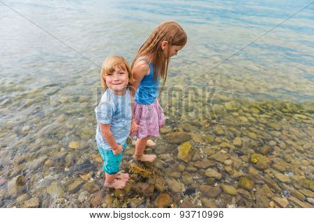 Two Cute Kids Playing Image & Photo (Free Trial) | Bigstock