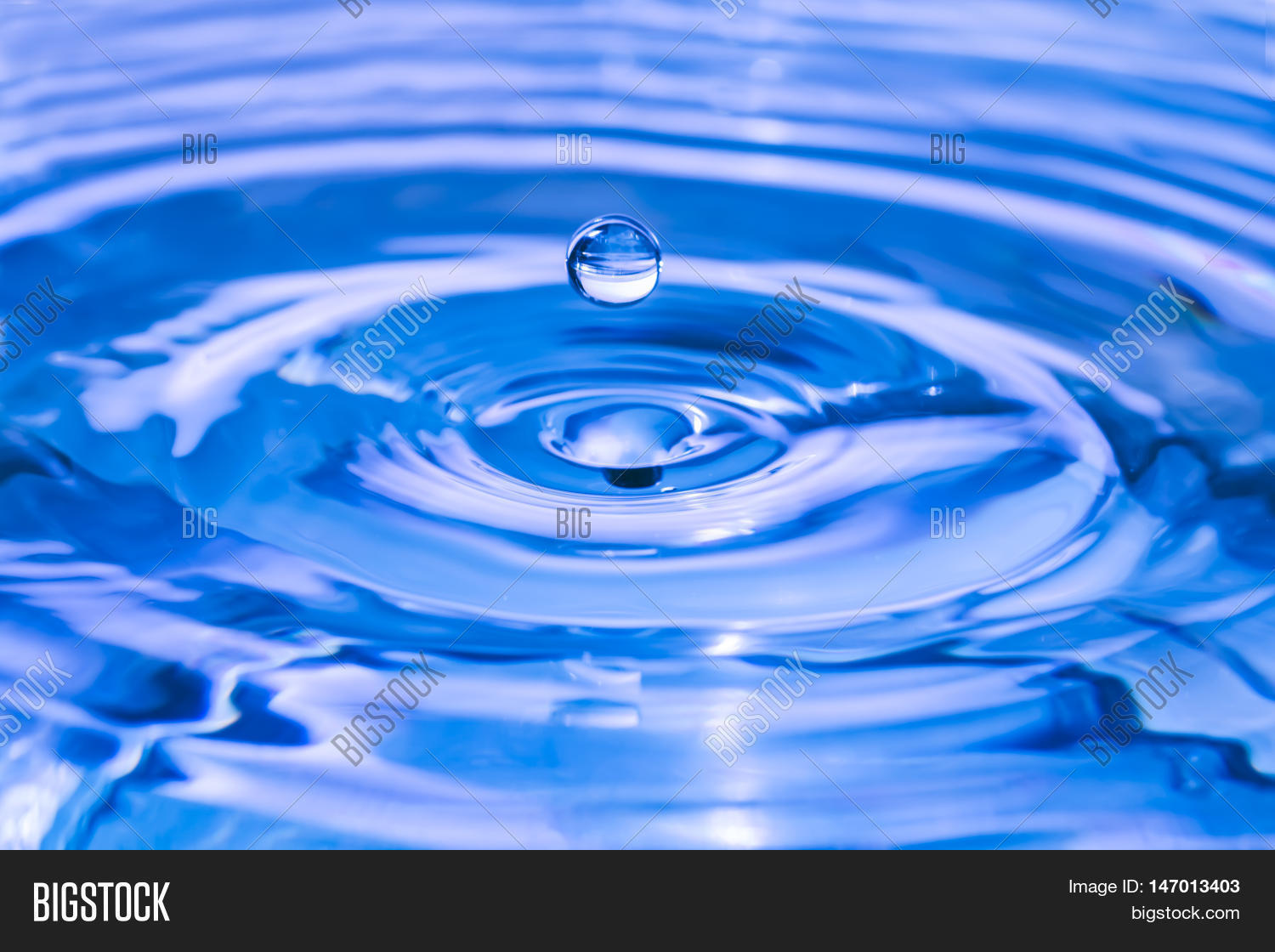 Water Drop Impact On Image & Photo (Free Trial) | Bigstock