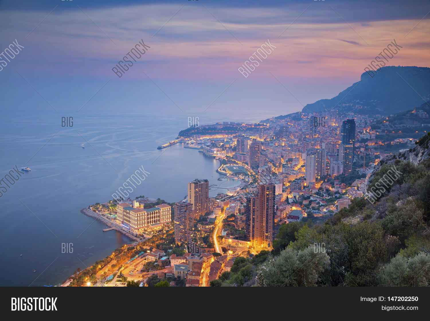 Monaco. Image Monte Image & Photo (Free Trial) | Bigstock