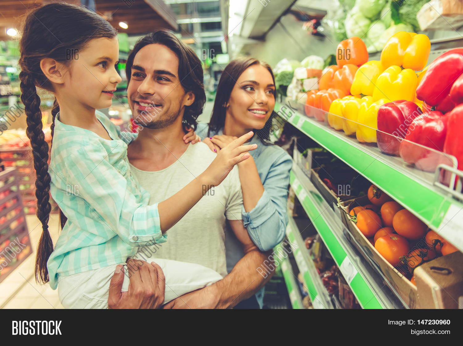 Family Supermarket Image & Photo (Free Trial) | Bigstock