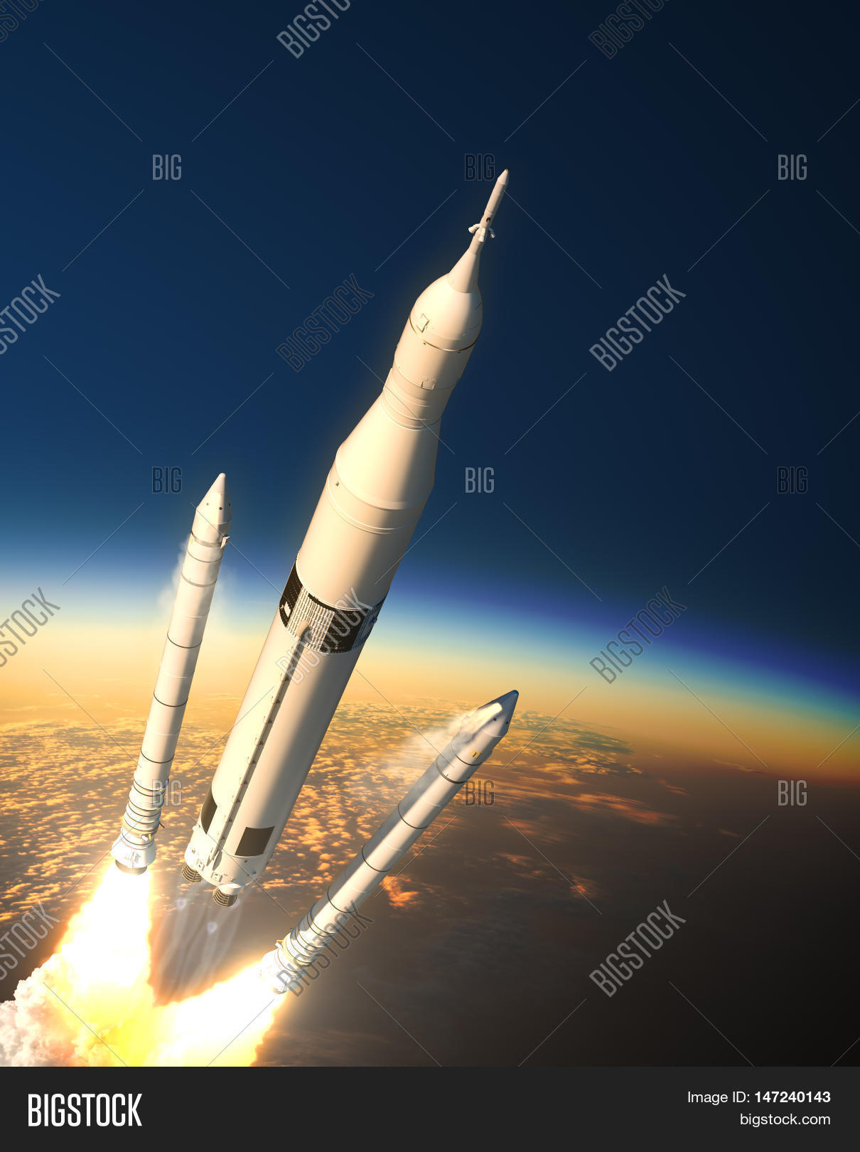 Space Launch System Image & Photo (Free Trial) | Bigstock