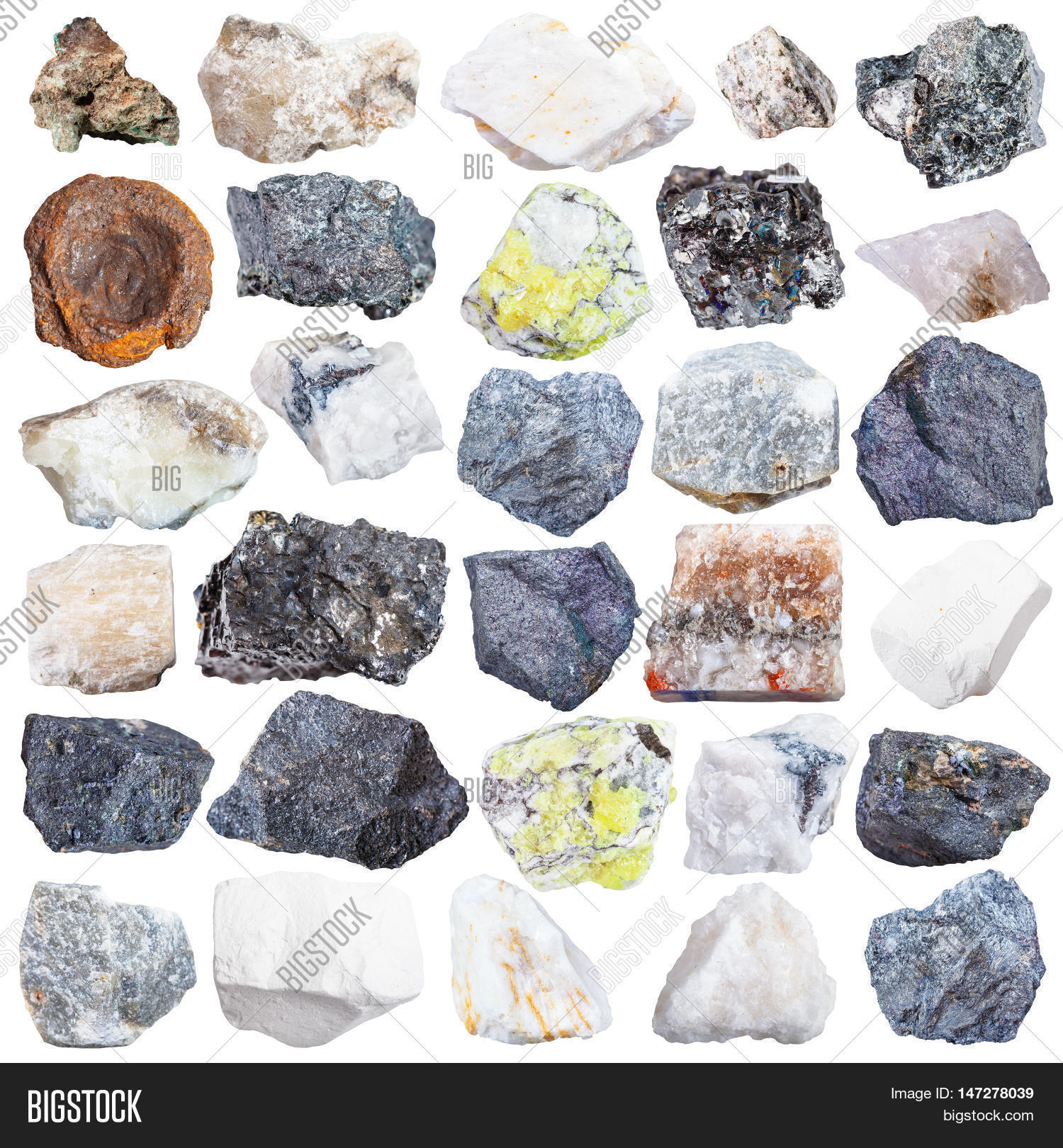 Imagen y foto Set Natural Mineral (prueba gratis) | Bigstock