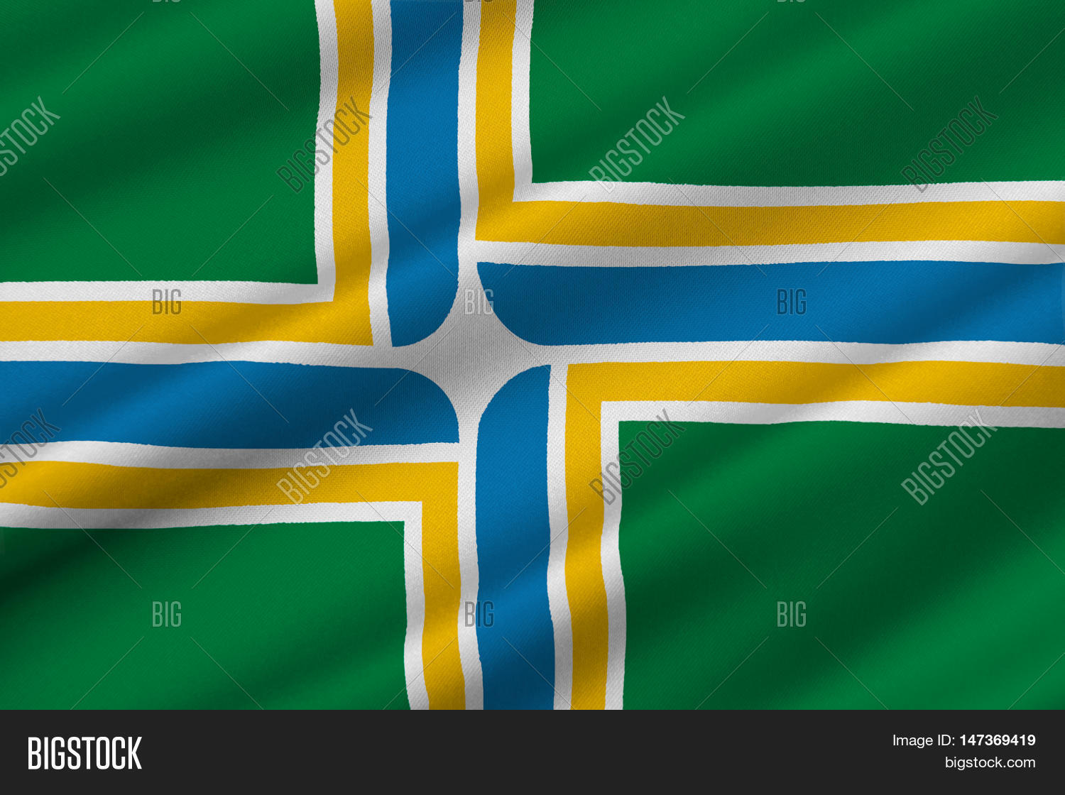 Flag Portland State Image & Photo (Free Trial) | Bigstock
