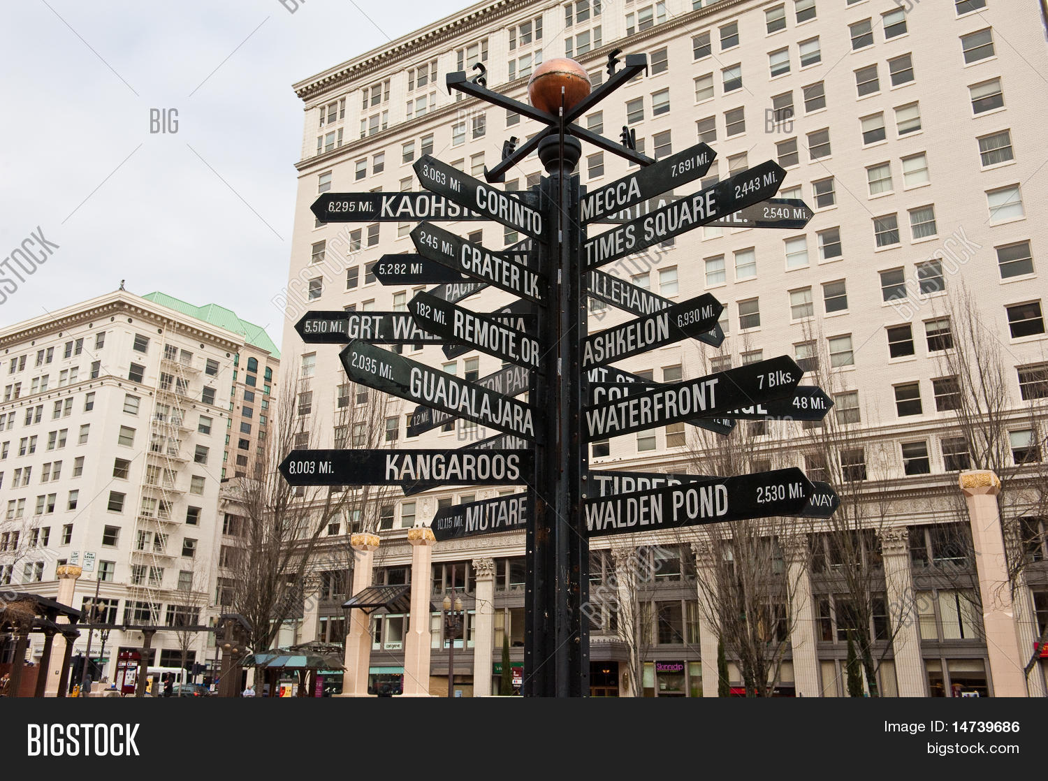 Places Signpost Image & Photo (Free Trial) | Bigstock