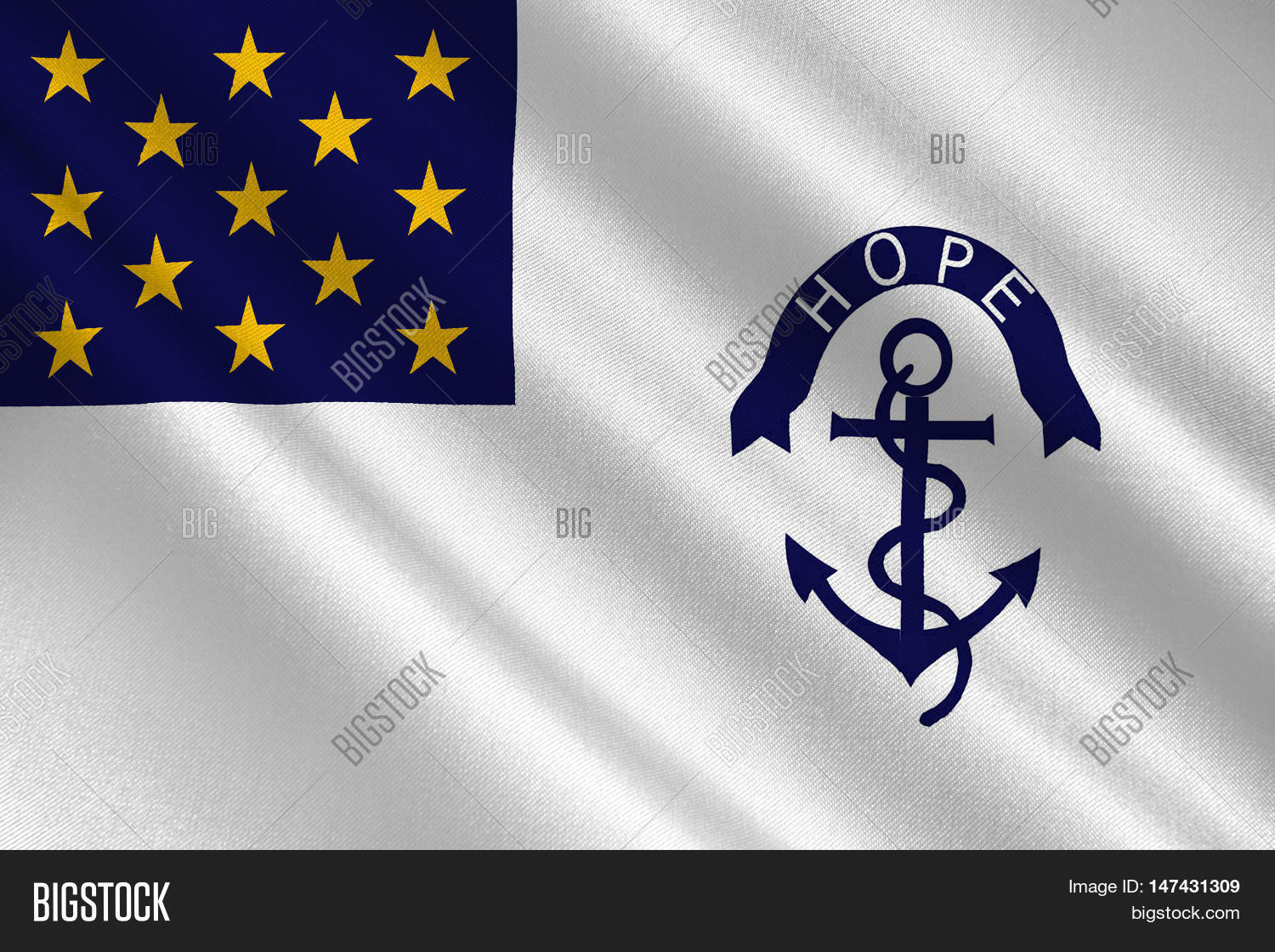 Flag Rhode Island Image & Photo (Free Trial) | Bigstock