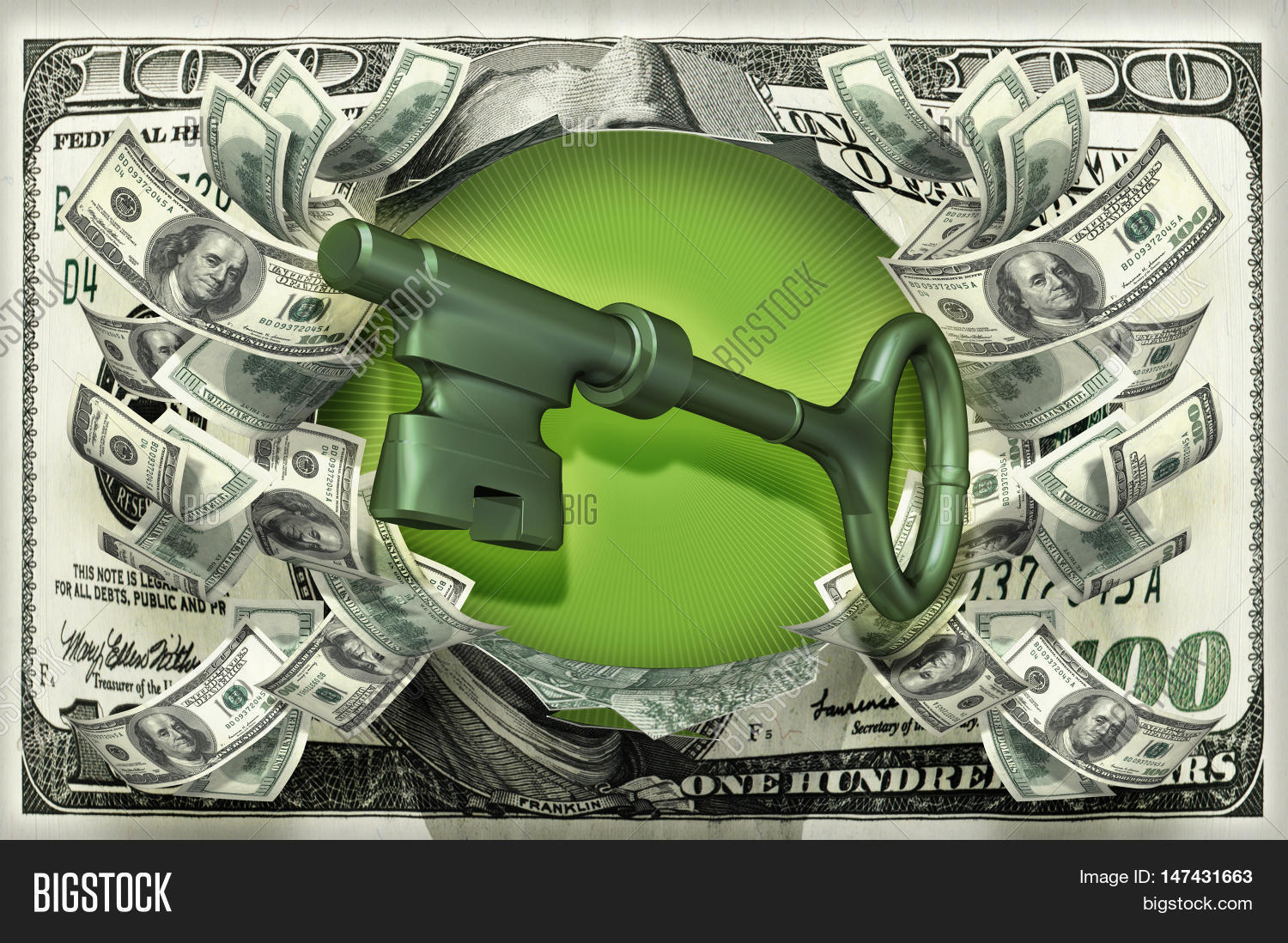 Key Money 3D Image & Photo (Free Trial) | Bigstock