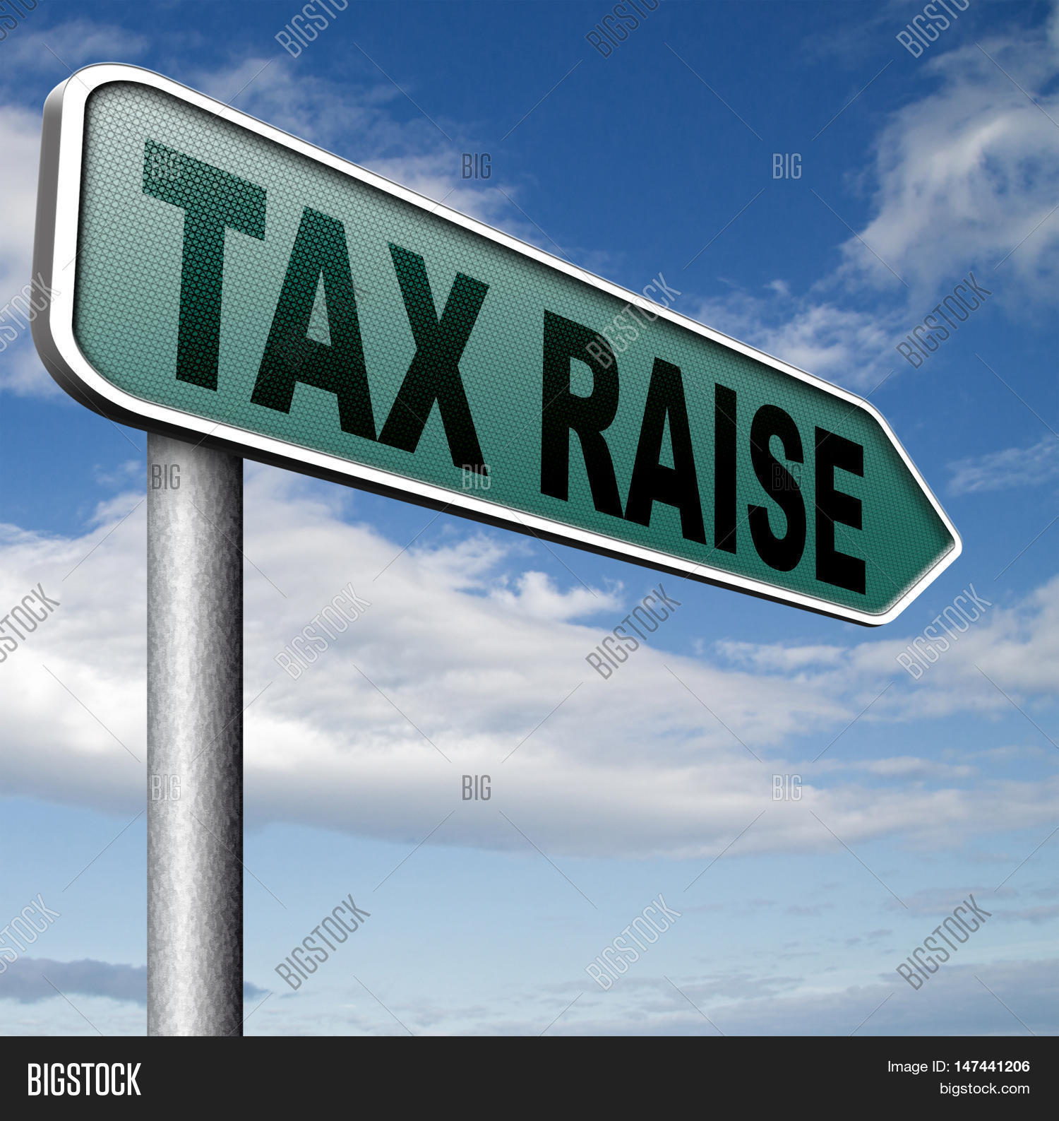 Tax Raise Raising Image & Photo (Free Trial) | Bigstock