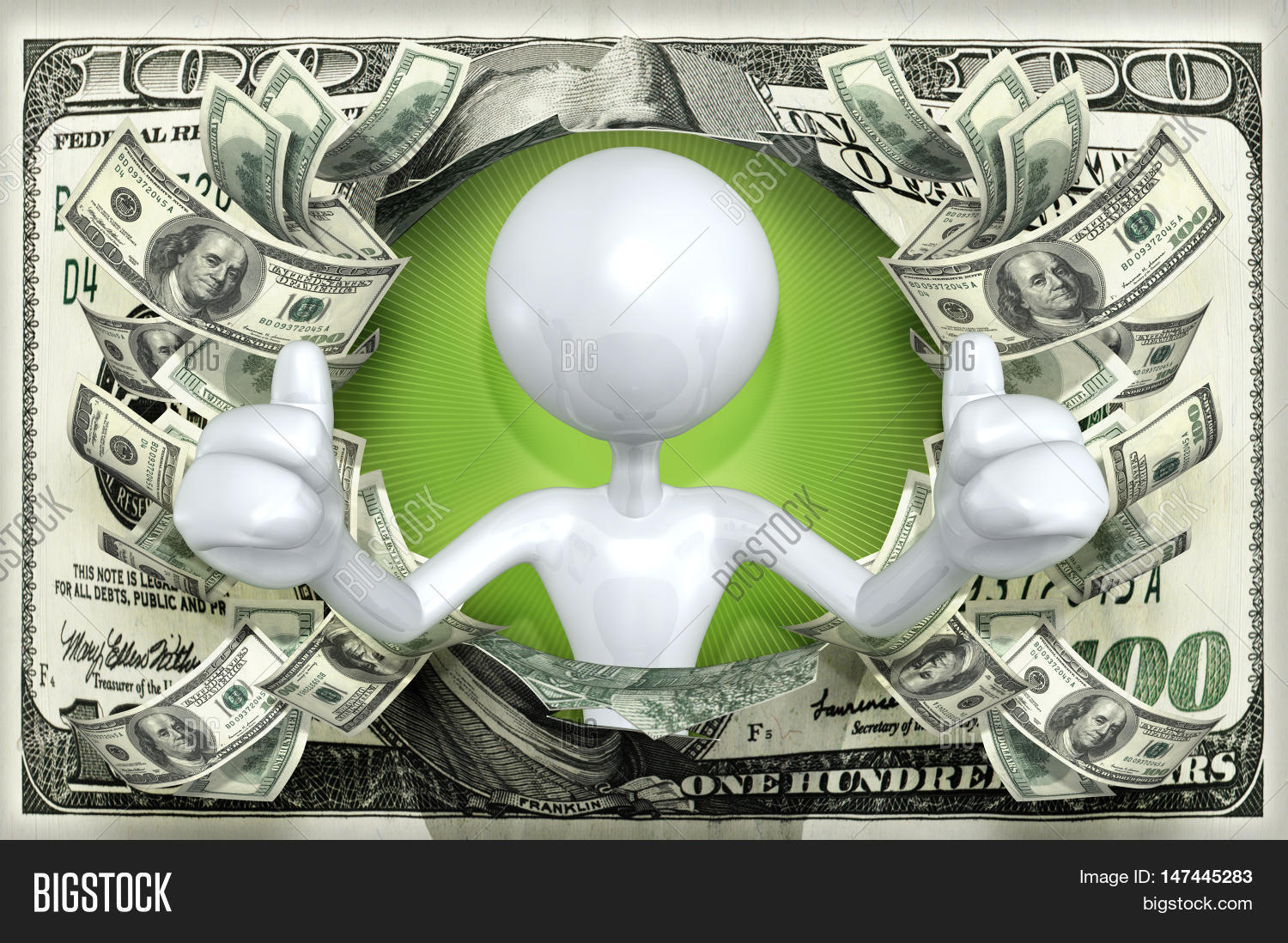Character Money 3D Image & Photo (Free Trial) | Bigstock