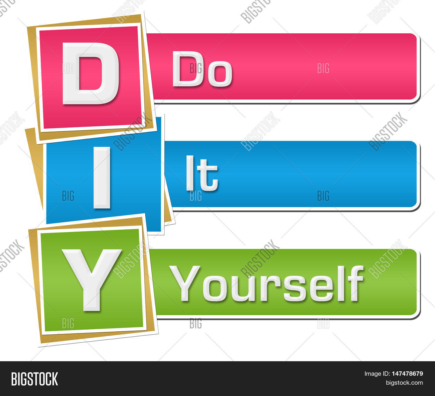 Diy - Do Yourself Text Image & Photo (Free Trial) | Bigstock