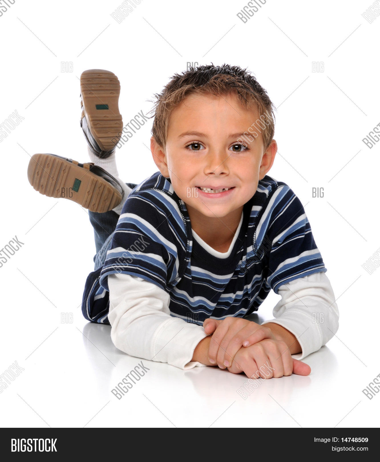 Young Boy Laying On Image & Photo (Free Trial) | Bigstock