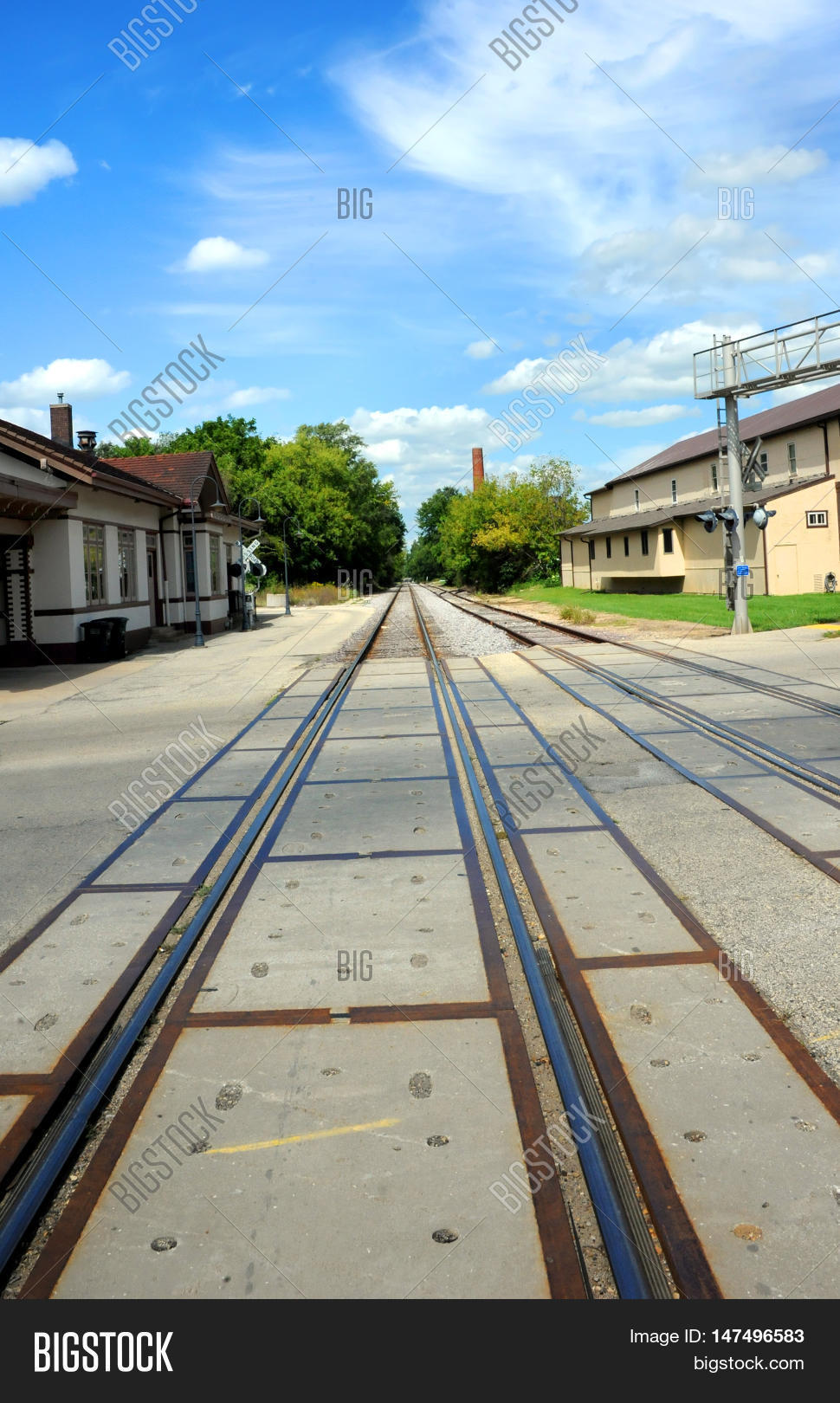 Historic Train Depot Image & Photo (Free Trial) | Bigstock