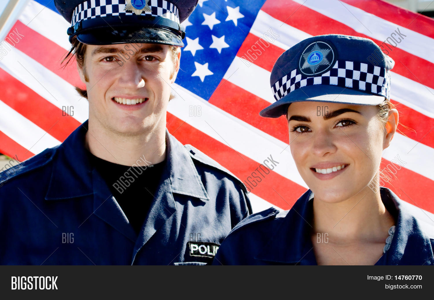 Two Police Officer Image & Photo (Free Trial) | Bigstock