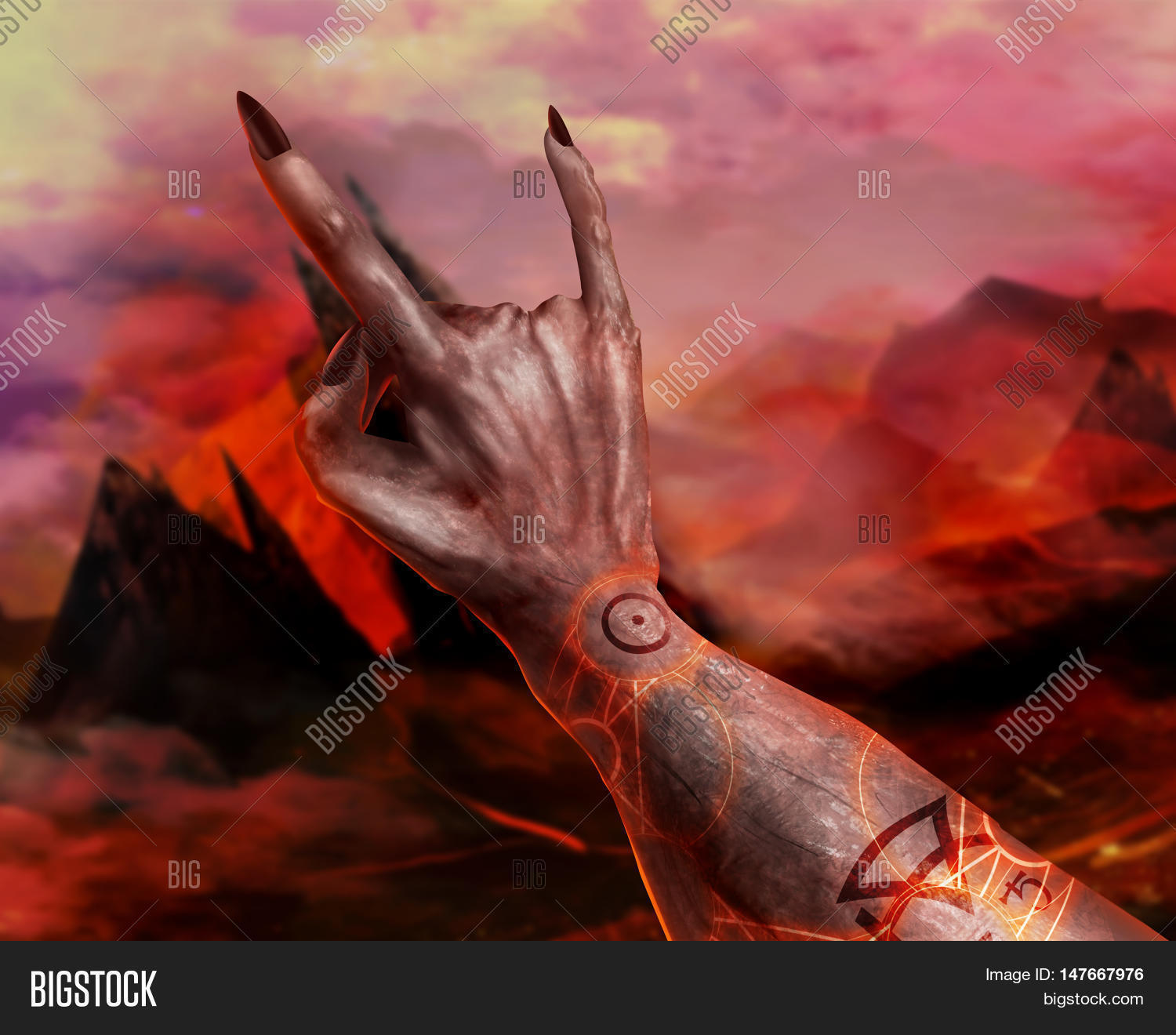 3D Illustration First Image & Photo (Free Trial) | Bigstock