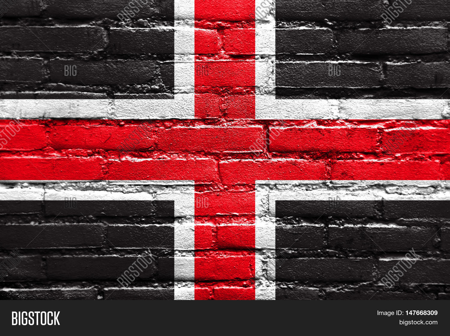 Flag Durham, England, Image & Photo (Free Trial) | Bigstock