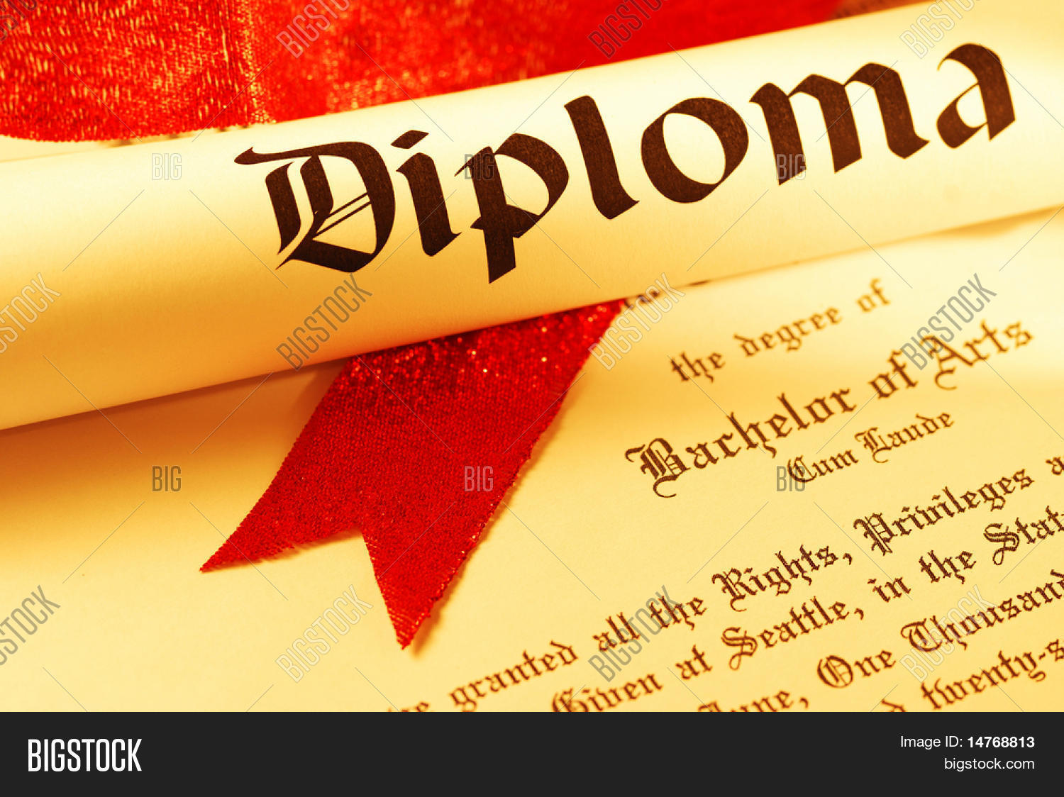 Graduation Diploma, Image & Photo (Free Trial) | Bigstock