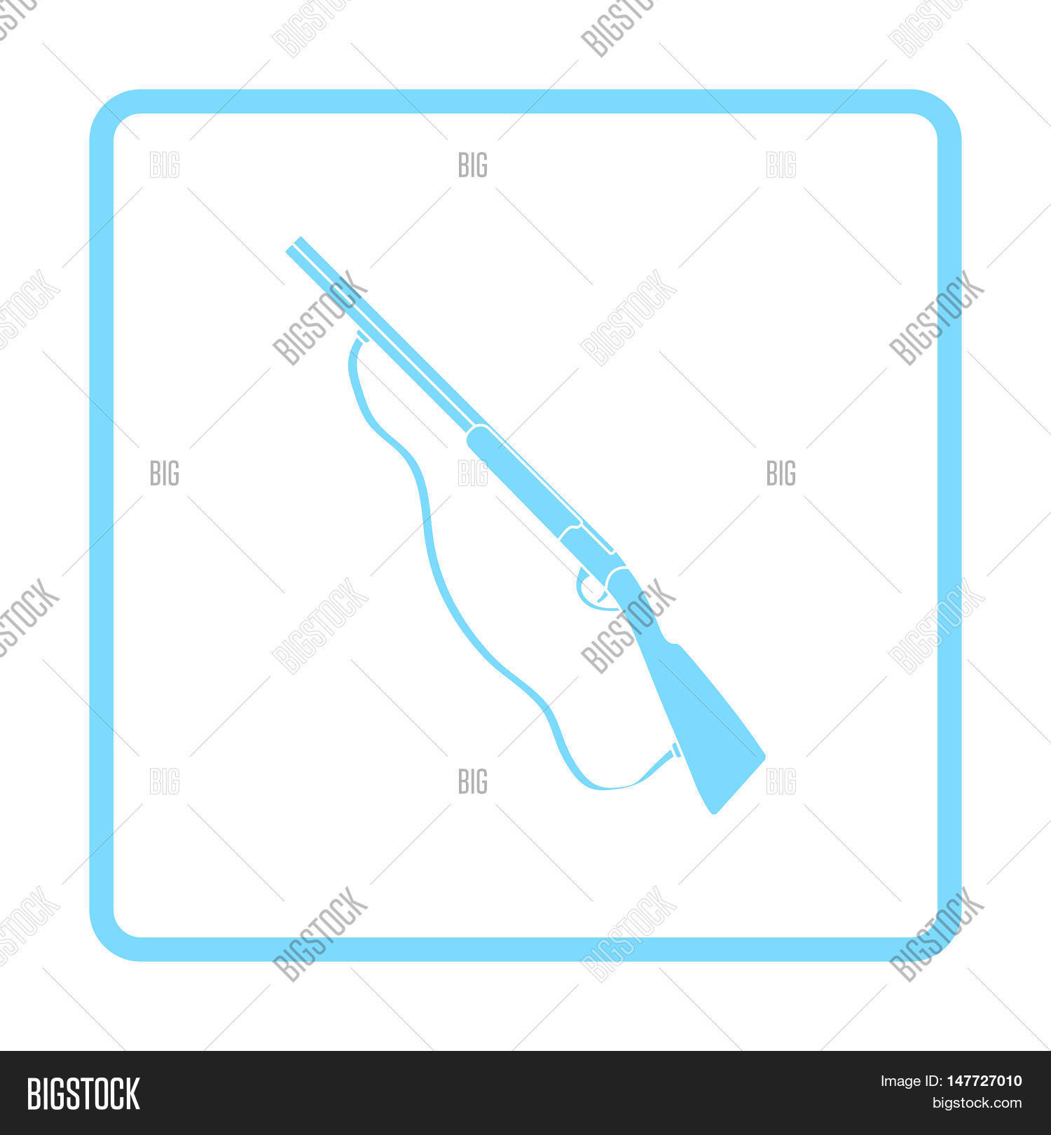Hunting Gun Icon Vector & Photo (Free Trial) | Bigstock