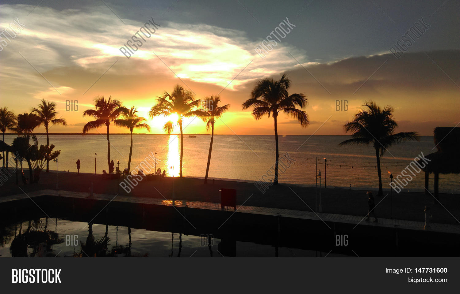 Photo Sunset Key Largo Image & Photo (Free Trial) | Bigstock