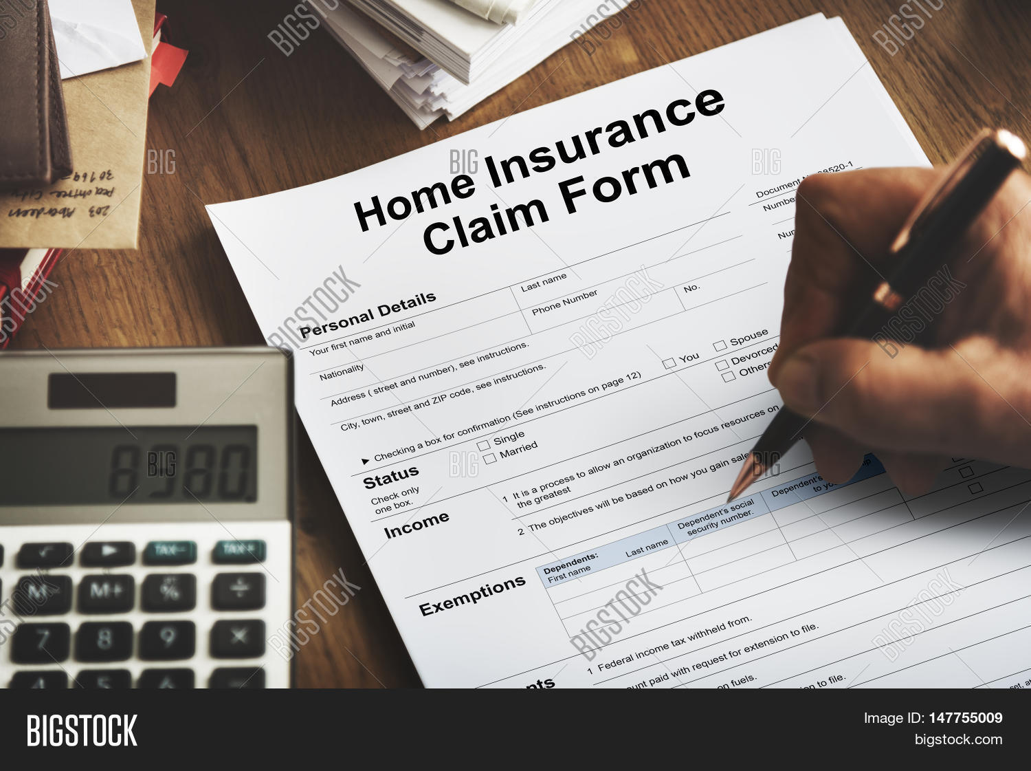 Home Insurance Claim Image & Photo (Free Trial) | Bigstock