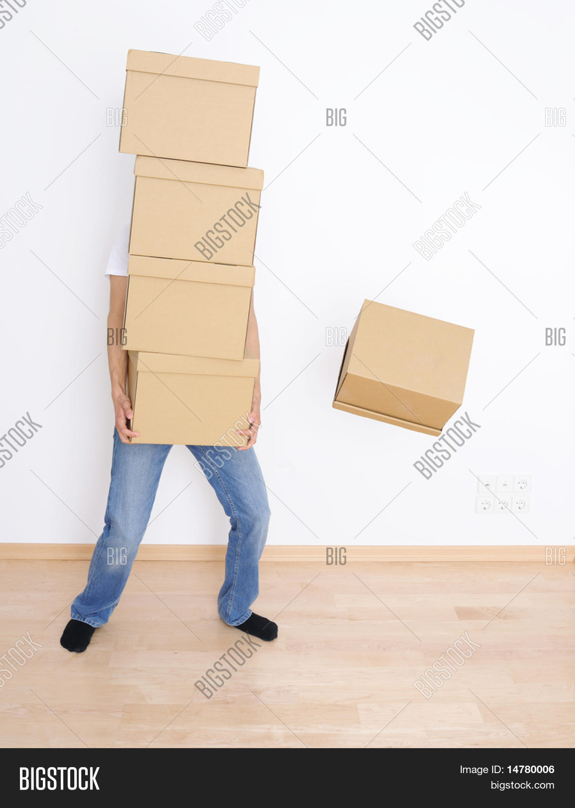 Young Man Carrying Image & Photo (Free Trial) | Bigstock