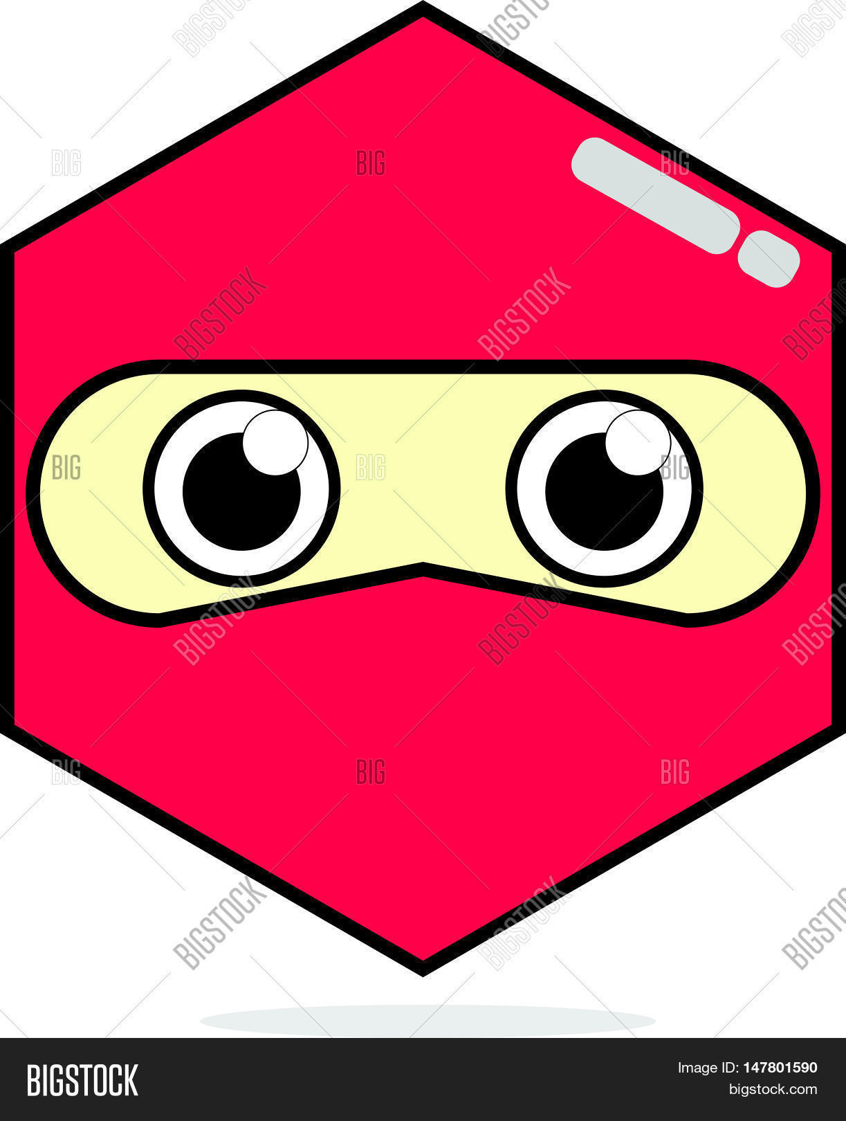 Simple Cartoon Face Vector & Photo (Free Trial) | Bigstock