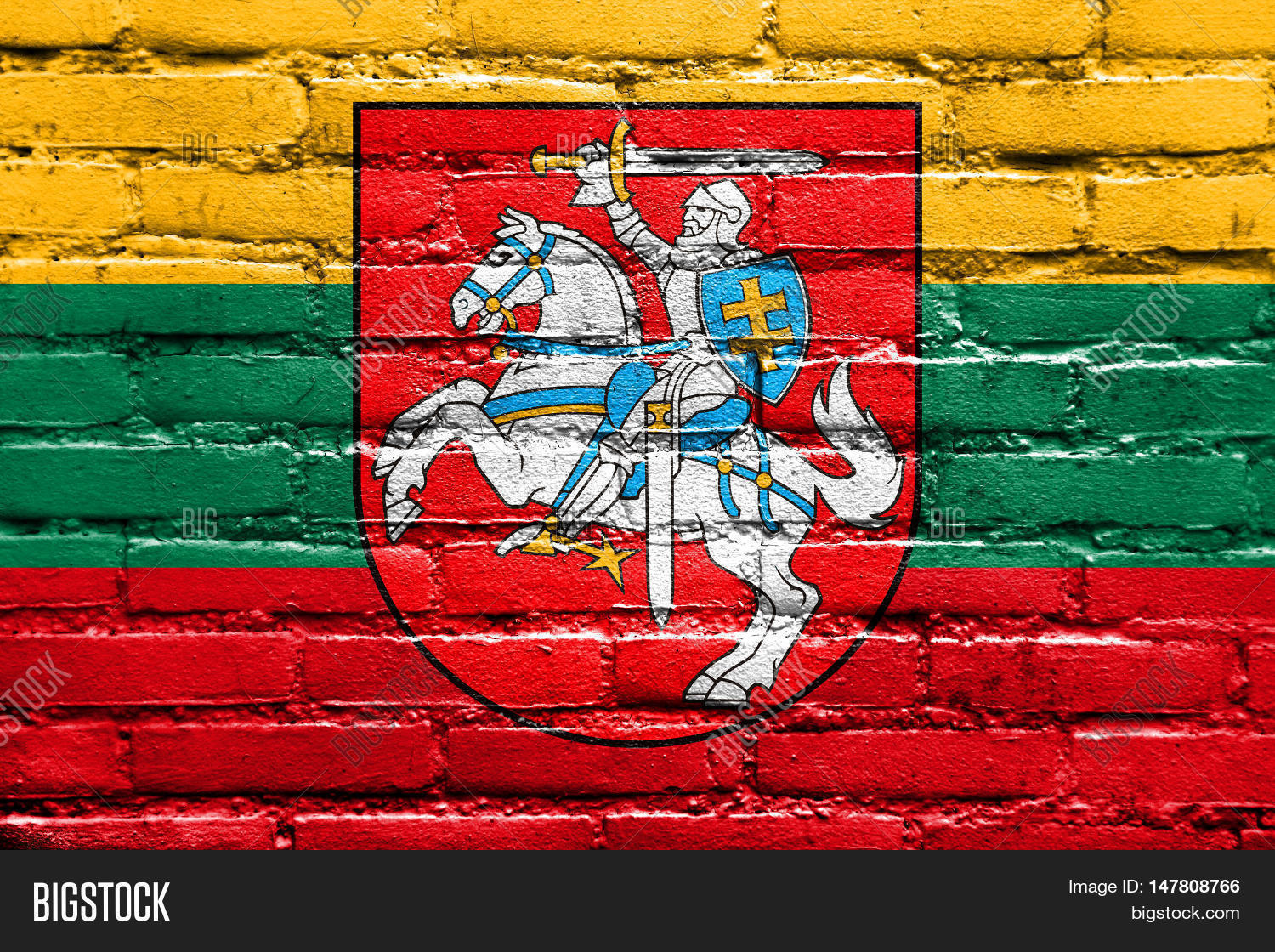 Flag Lithuania Coat Image & Photo (Free Trial) | Bigstock