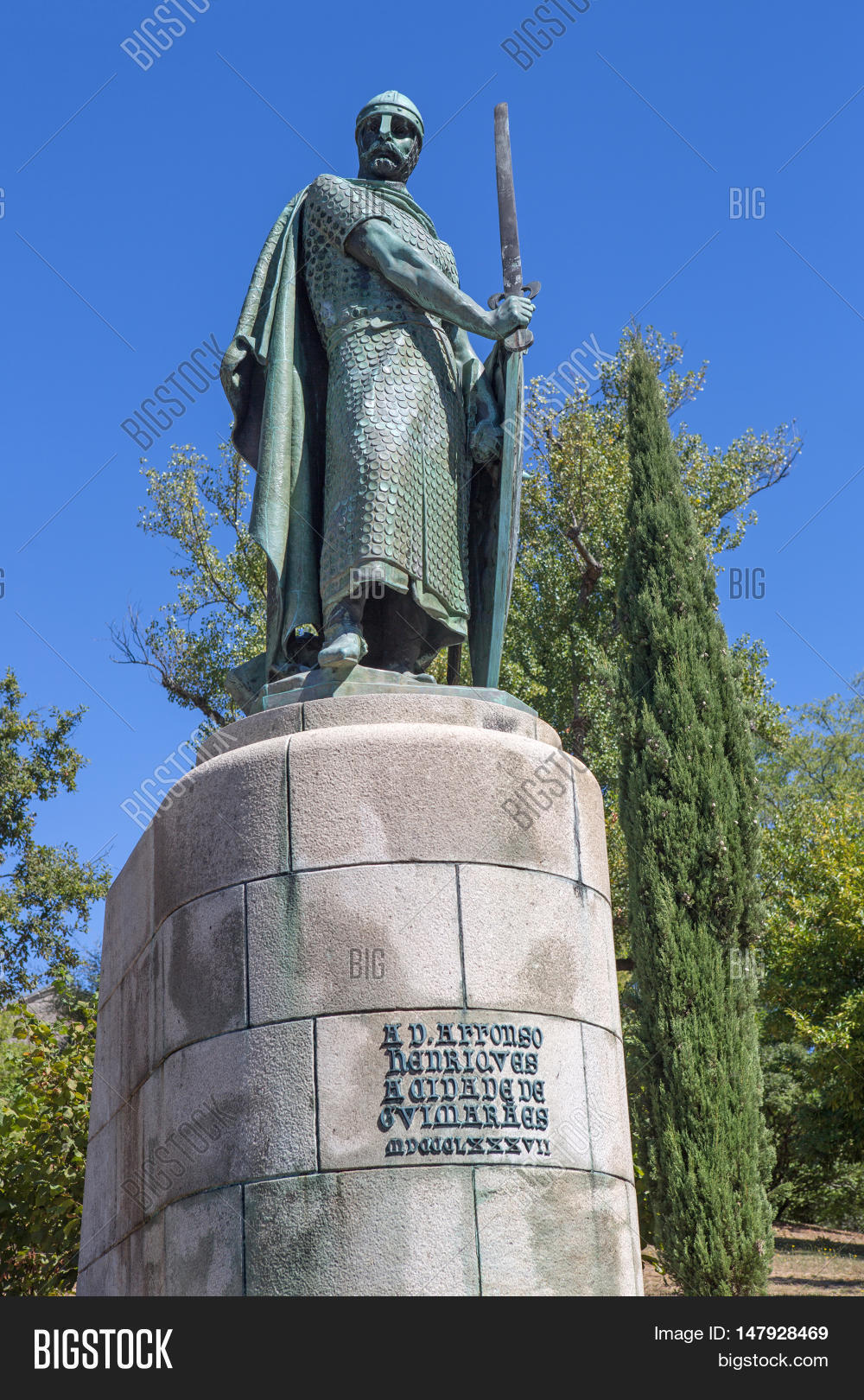 Statue King Afonso Image & Photo (Free Trial) | Bigstock