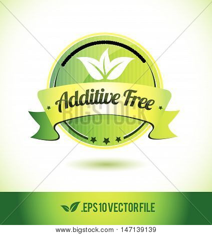 Additive Free Badge Vector & Photo (Free Trial) | Bigstock