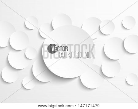 White Paper Circle Vector & Photo (Free Trial) | Bigstock