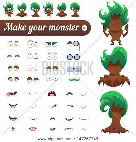 Monster Creation Kit Vector & Photo (Free Trial) | Bigstock