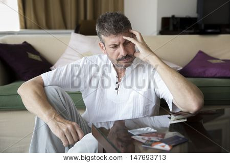 Stressed Middle Aged Image & Photo (Free Trial) | Bigstock