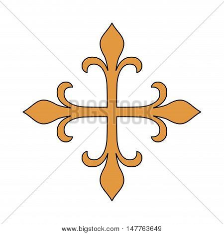 Gold Cross Icon. Vector & Photo (Free Trial) | Bigstock