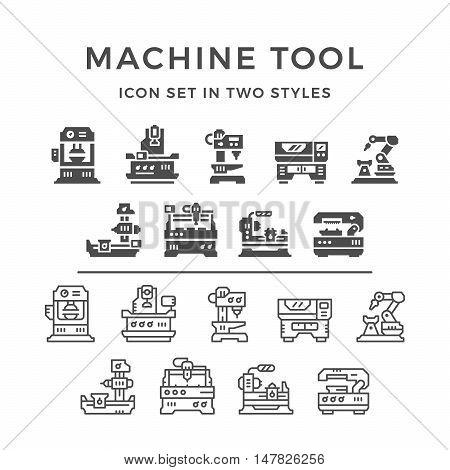 Set Icons Machine Vector & Photo (Free Trial) | Bigstock