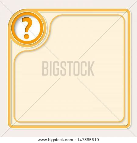 Yellow Text Frame Vector & Photo (Free Trial) | Bigstock