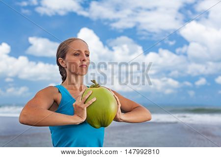 Woman Fitness Exercise Image & Photo (Free Trial) | Bigstock