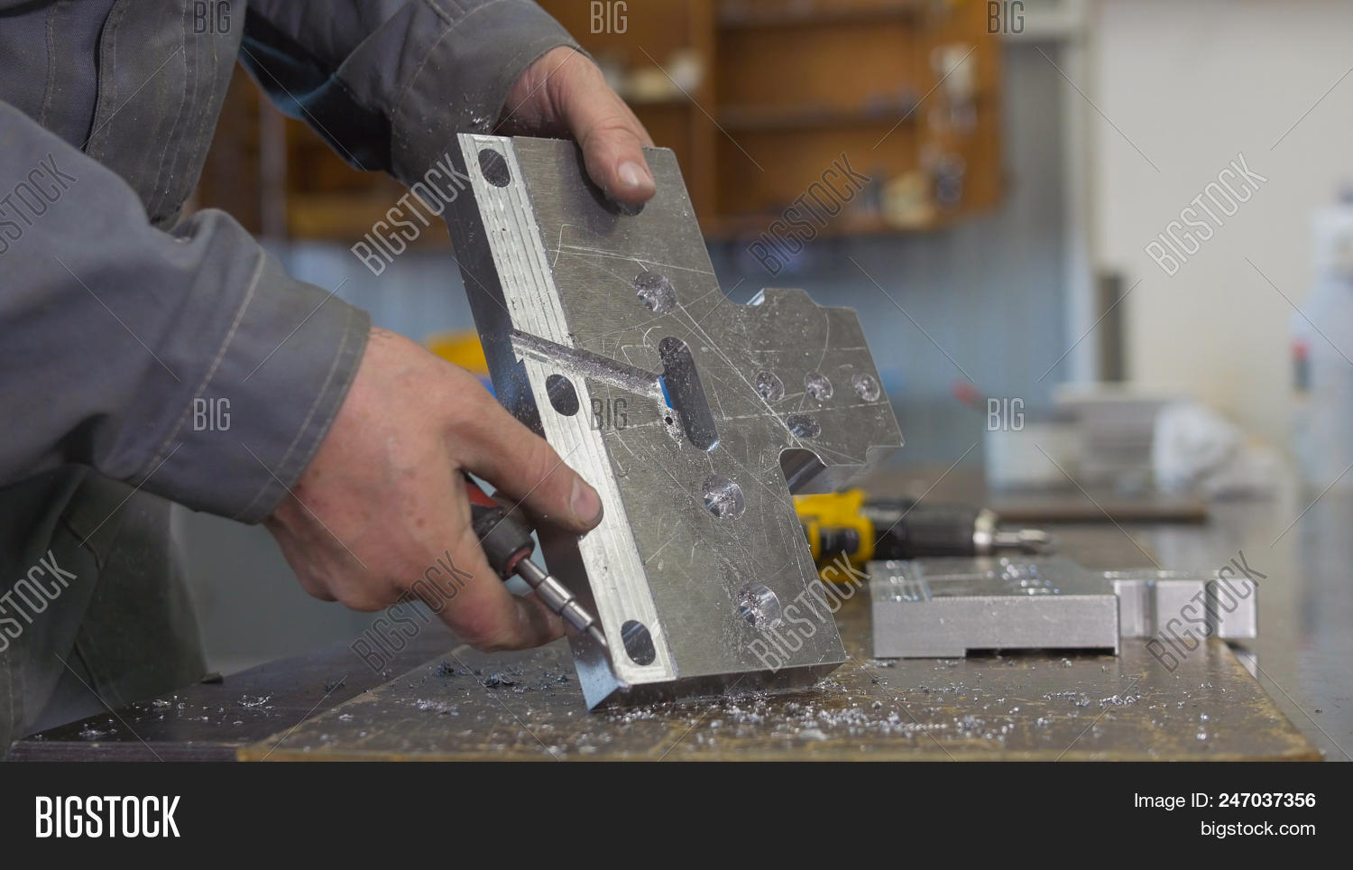 Male Hands Chamfering Image & Photo (Free Trial) | Bigstock