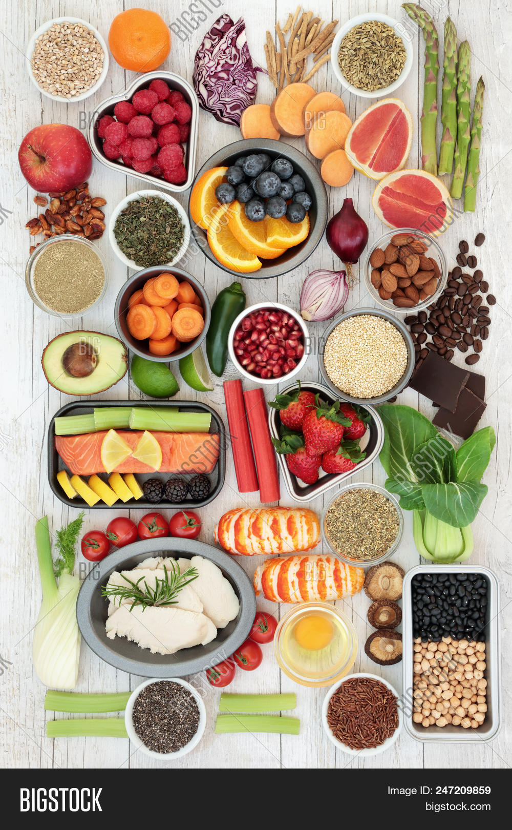 Diet Food Sampler Image & Photo (Free Trial) | Bigstock