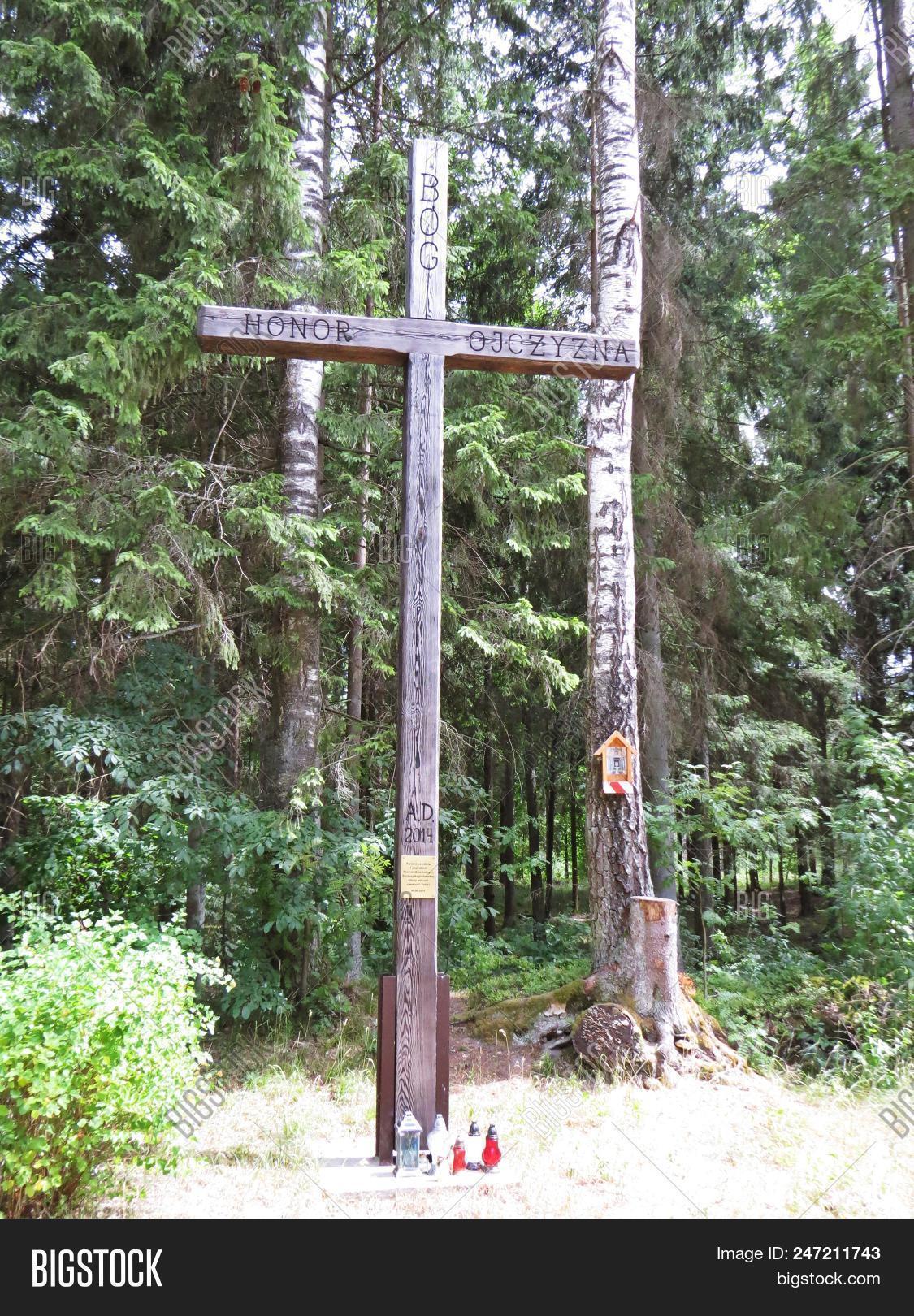 Wooden Cross Poland Image & Photo (Free Trial) | Bigstock