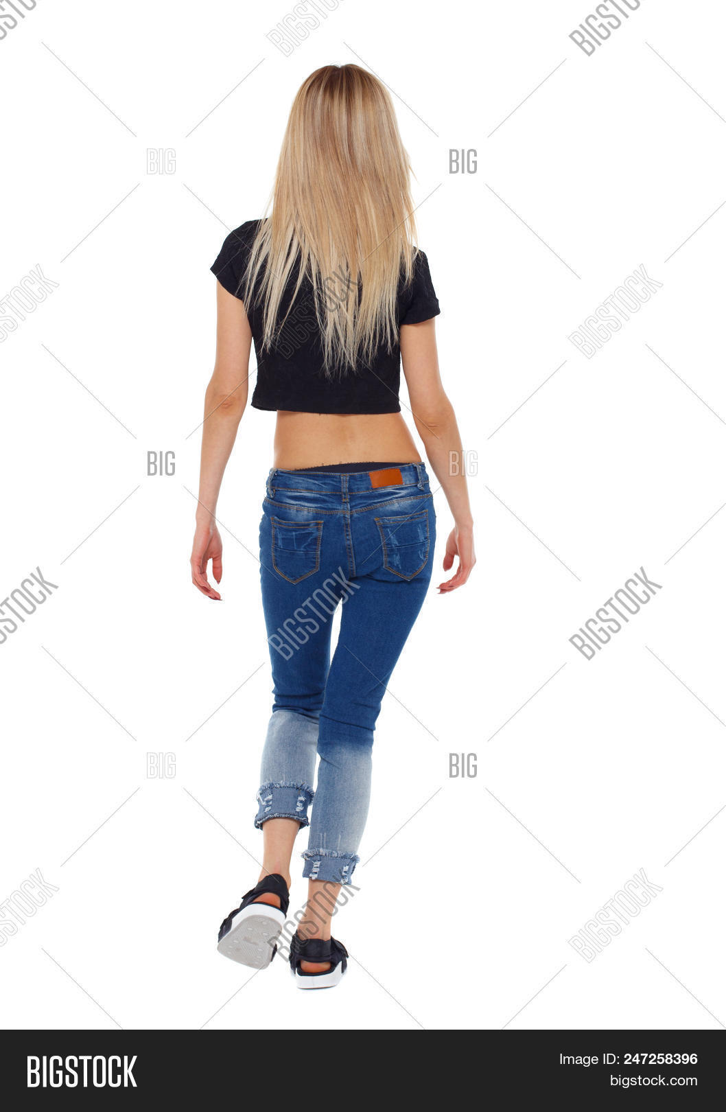 Back View Walking Image & Photo (Free Trial) | Bigstock