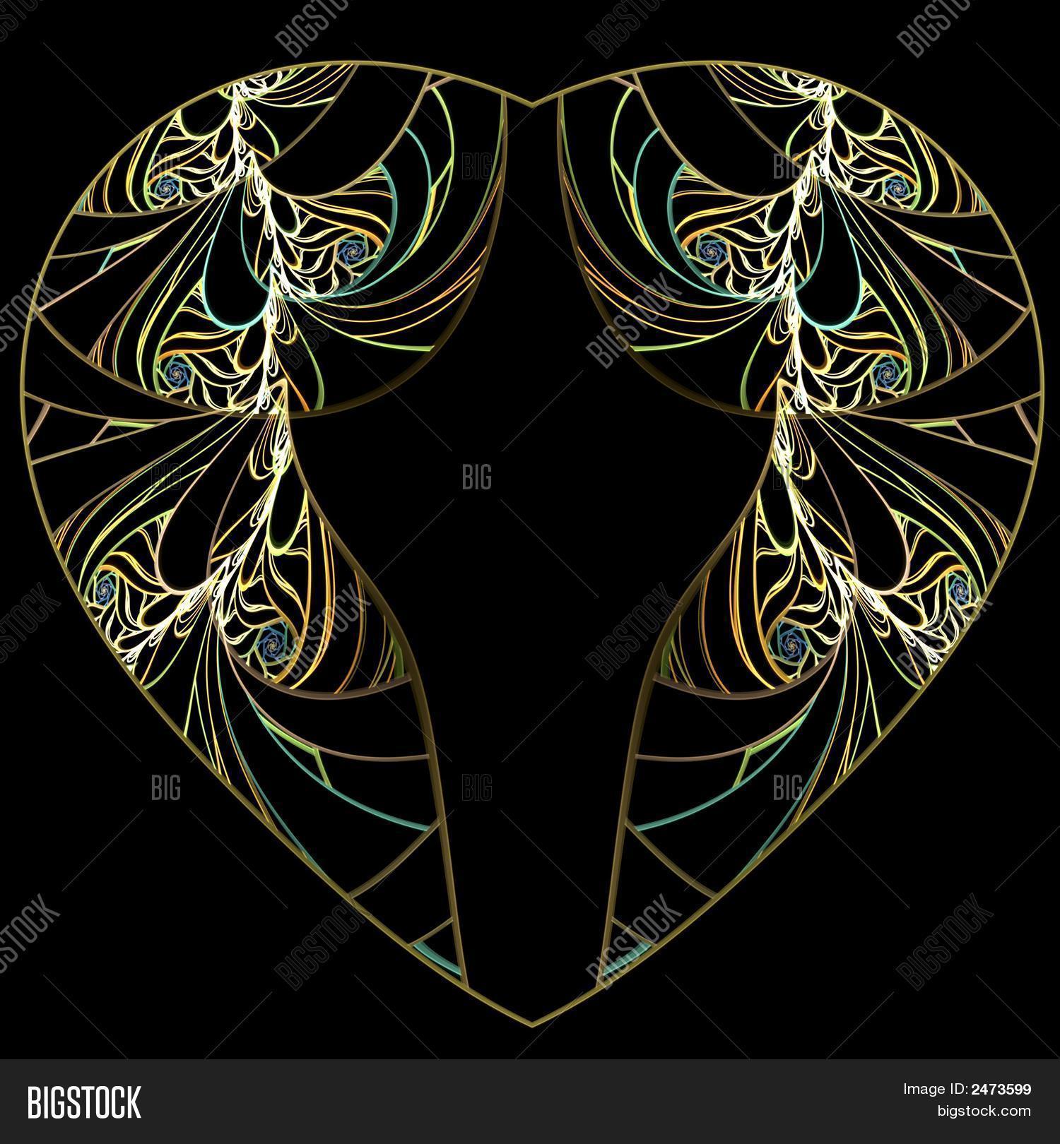 Filigree Heart Image & Photo (Free Trial) | Bigstock