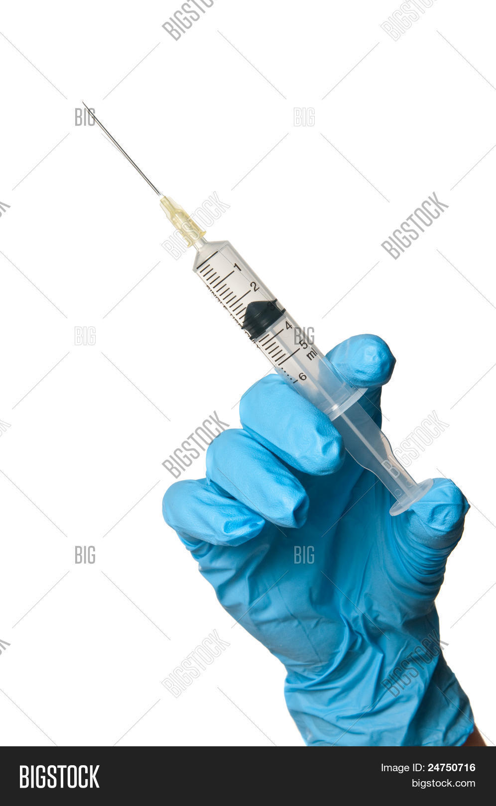 Hand Holding Syringe Image & Photo (Free Trial) | Bigstock