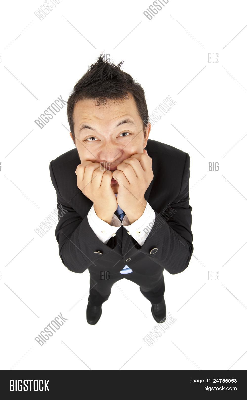 Businessman Be Afraid Image & Photo (Free Trial) | Bigstock