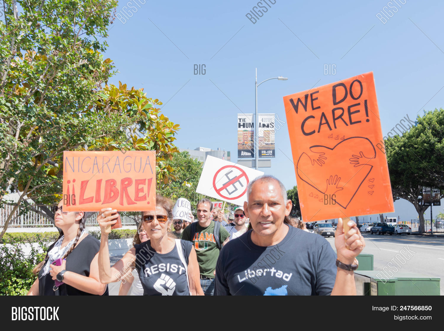 Activists Hold Signs Image & Photo (Free Trial) | Bigstock
