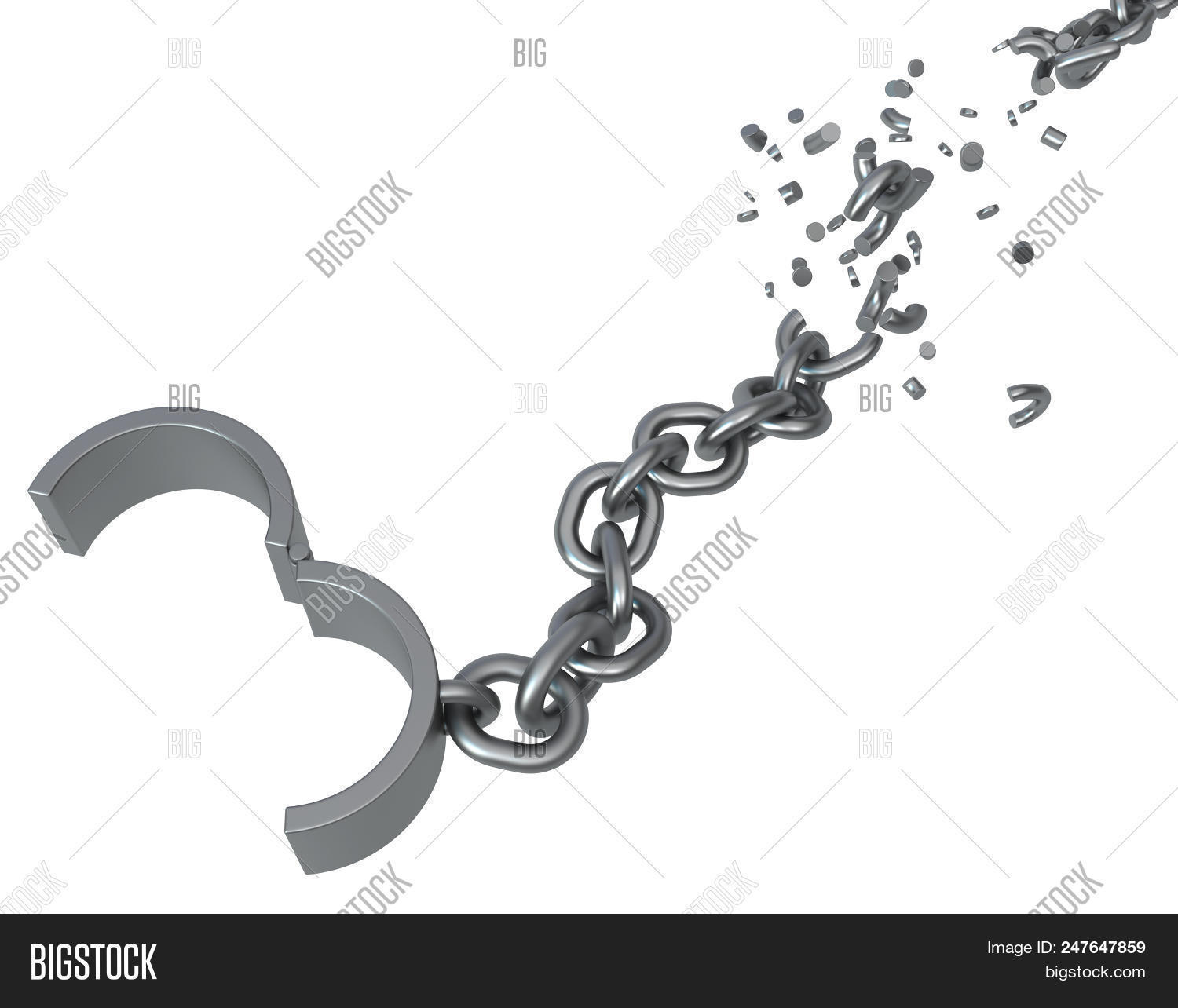 Shackles Chain Long Image & Photo (Free Trial) | Bigstock