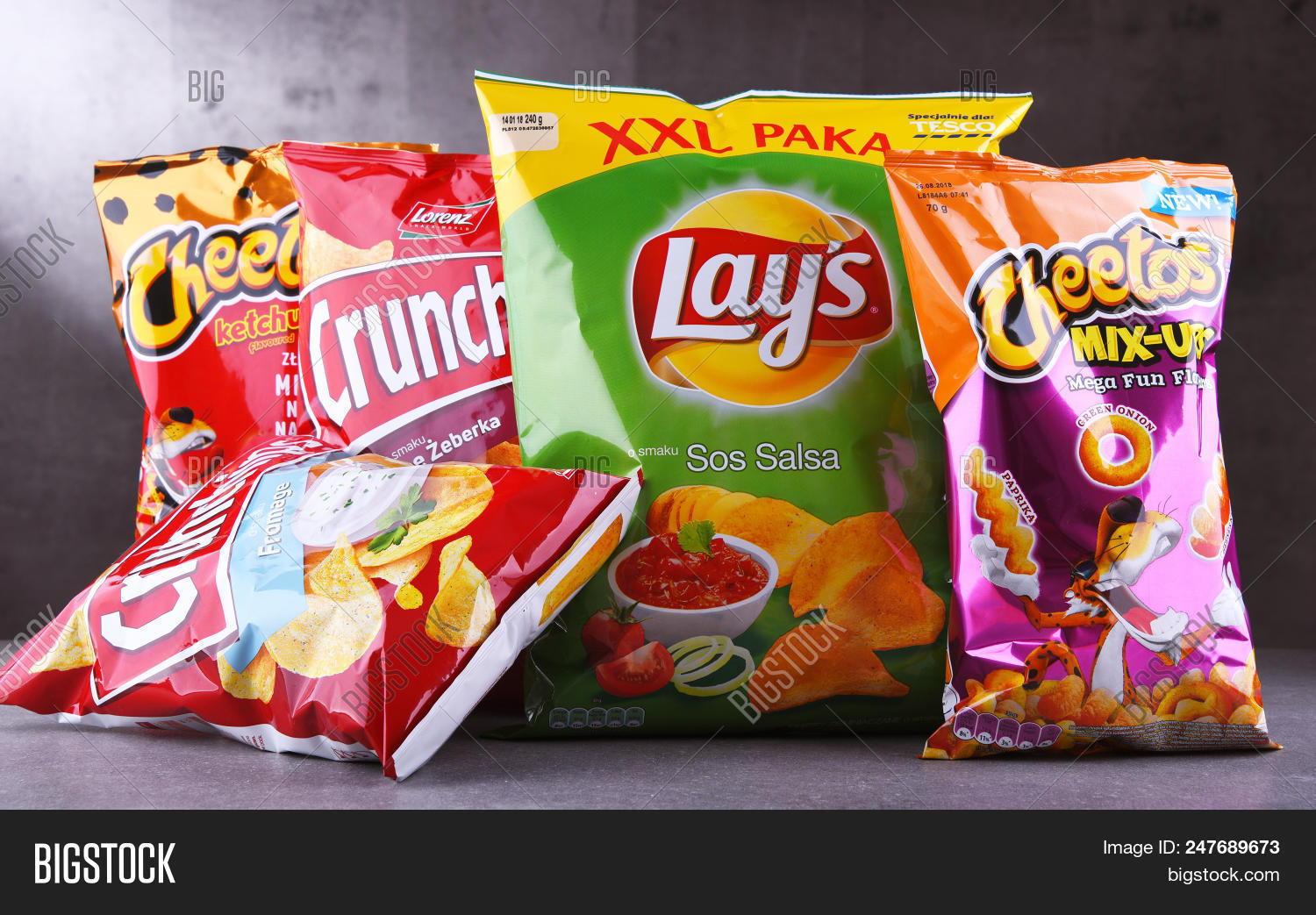 Packets Popular Brands Image & Photo (Free Trial) | Bigstock
