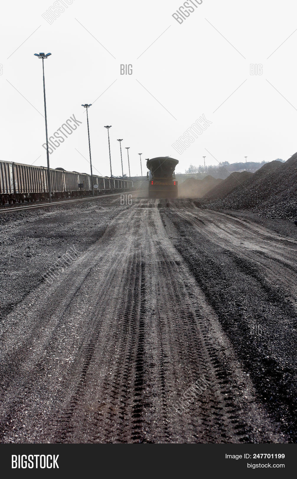 Piles Processed Coal Image & Photo (Free Trial) | Bigstock