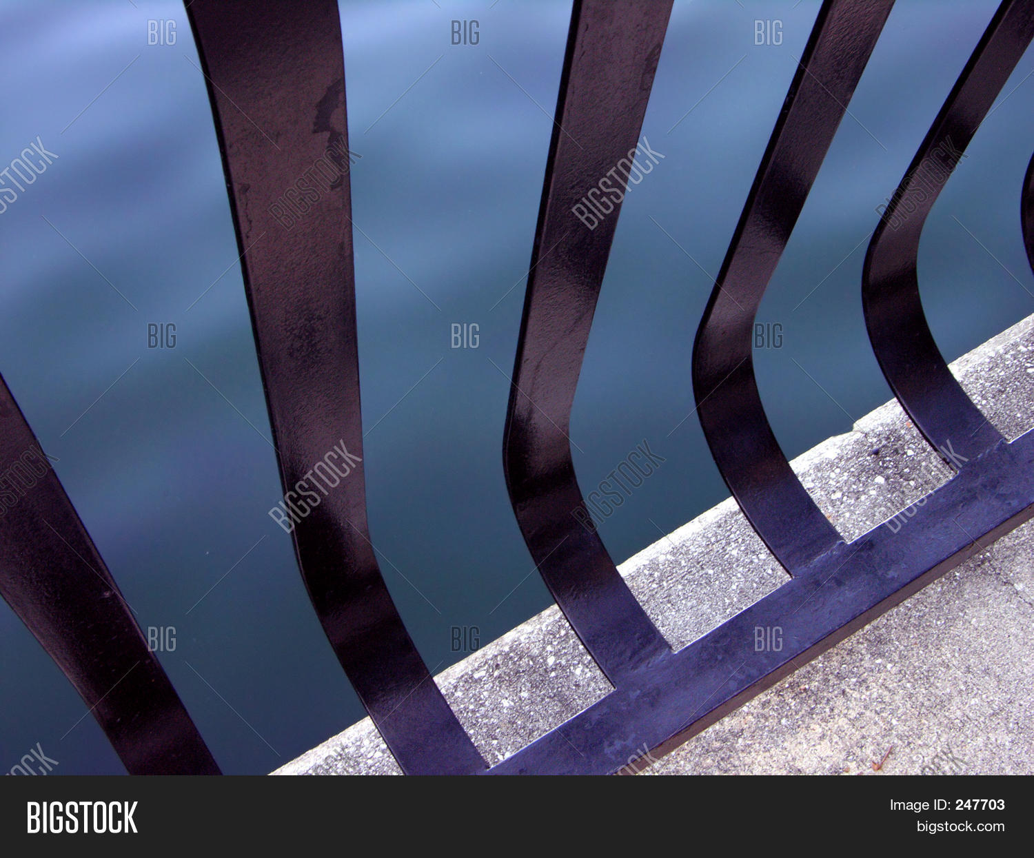 Curved Railing Image & Photo (Free Trial) | Bigstock