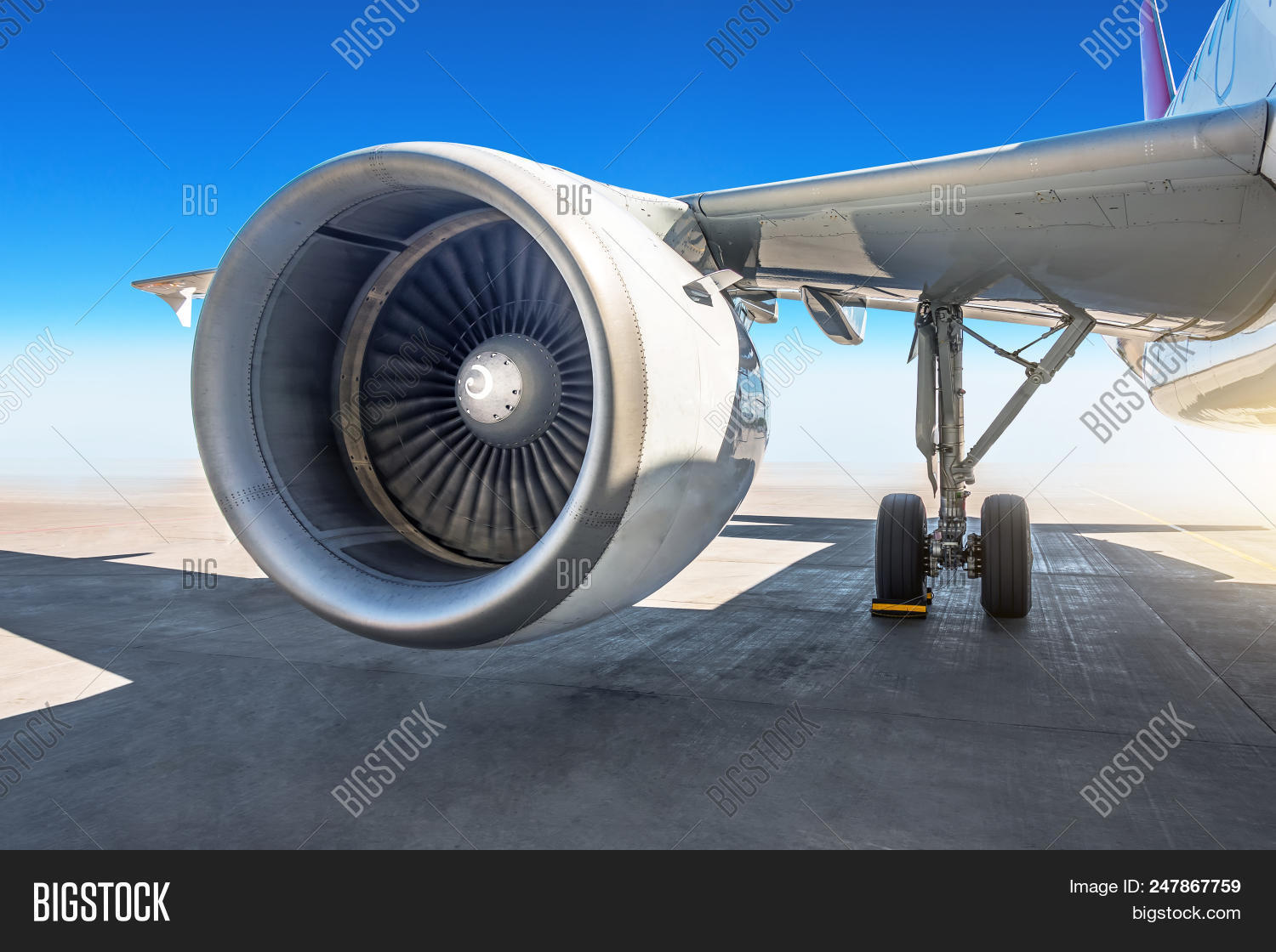 Wing Jet Engine Image & Photo (Free Trial) | Bigstock