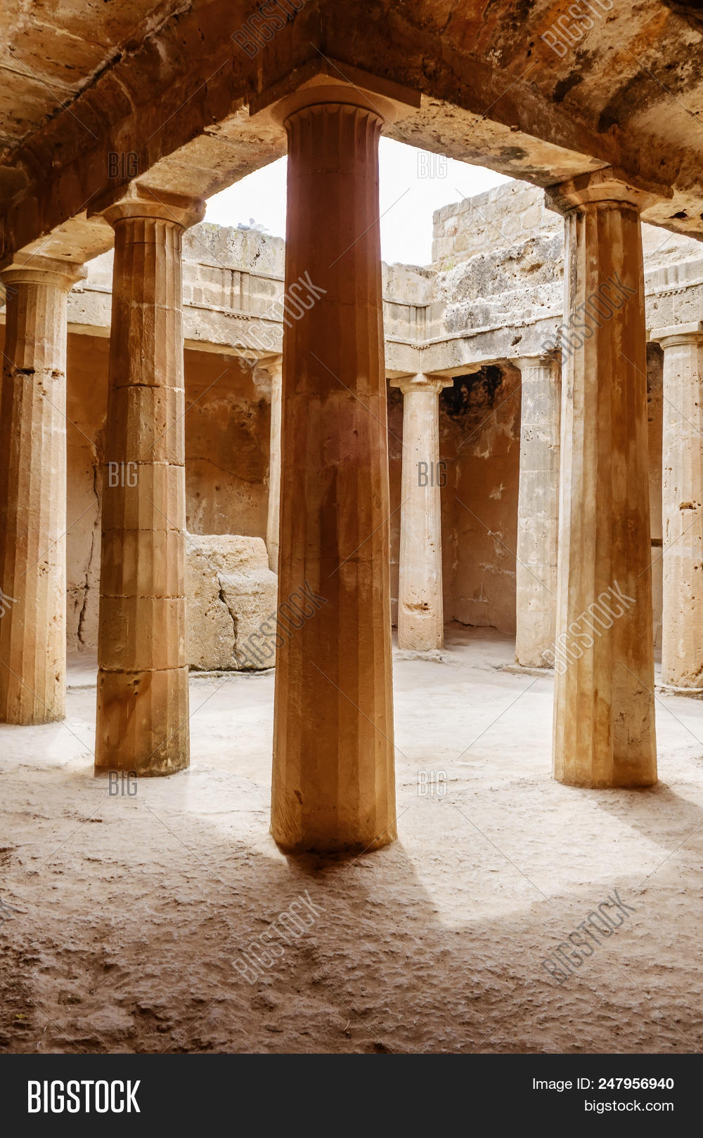 Tombs Kings. Columns Image & Photo (Free Trial) | Bigstock
