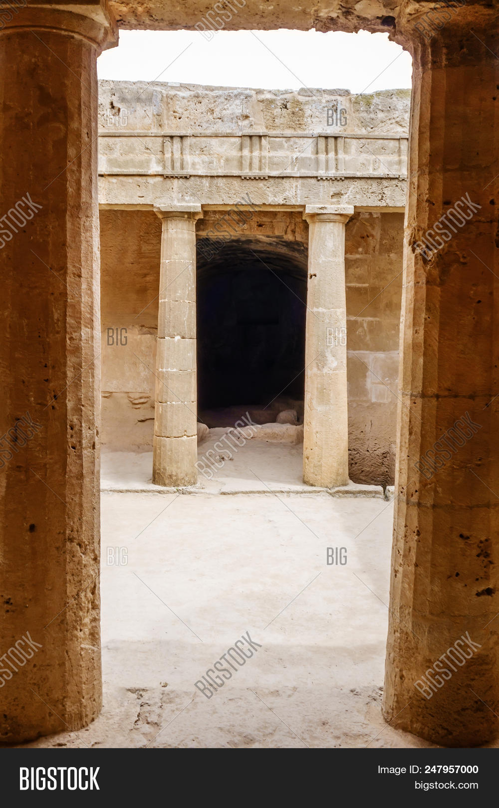 Tombs Kings. Columns Image & Photo (Free Trial) | Bigstock